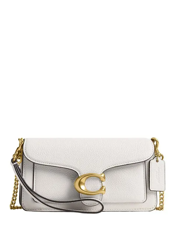 COACH Tabby Chain Crossbody Bag 19 - Brass/chalk