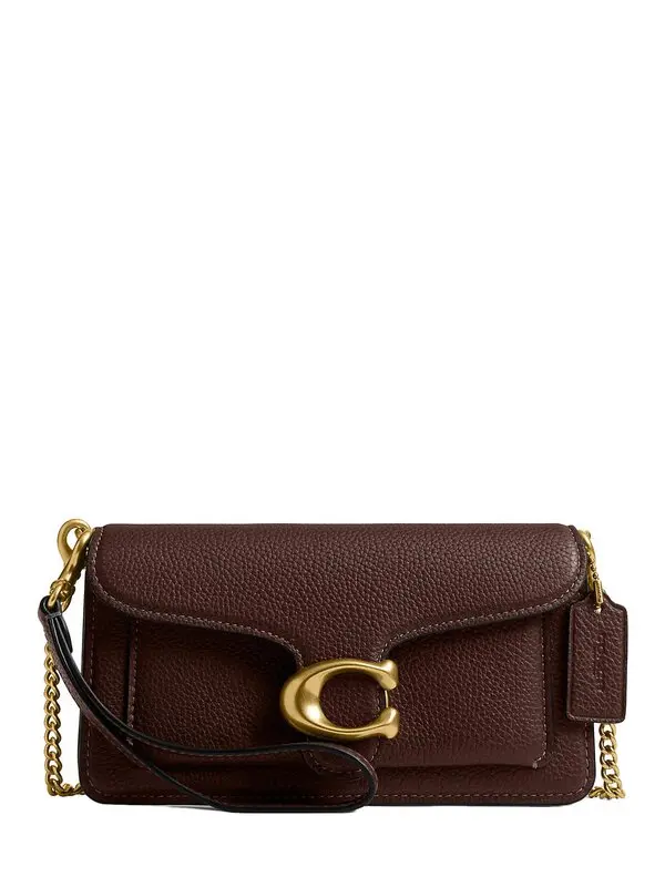 COACH Tabby Chain Crossbody Bag 19 - Brass/maple