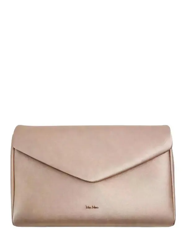 Max Mara Mxanewenvelope Clutch Bag - Pink