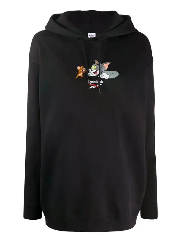REEBOK Tom And Jerry Hoodie - Black