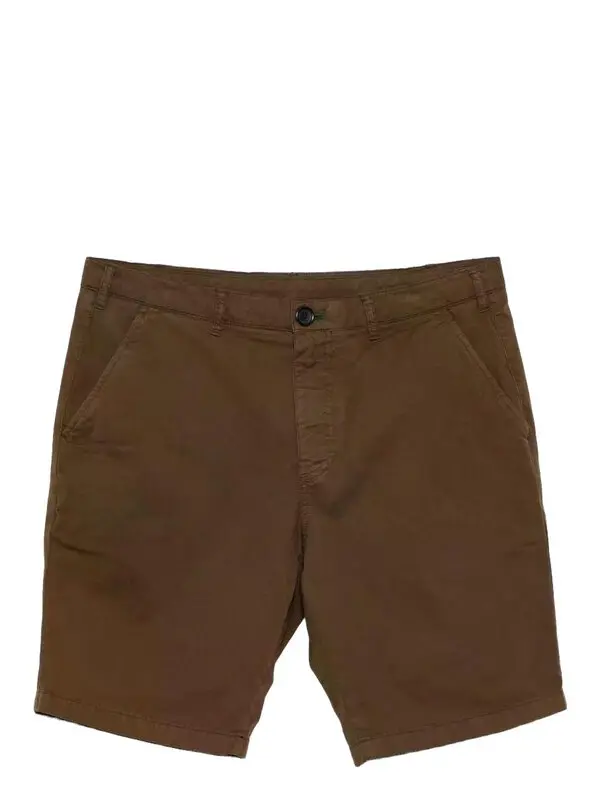 Paul Smith Twill Shorts - Brown