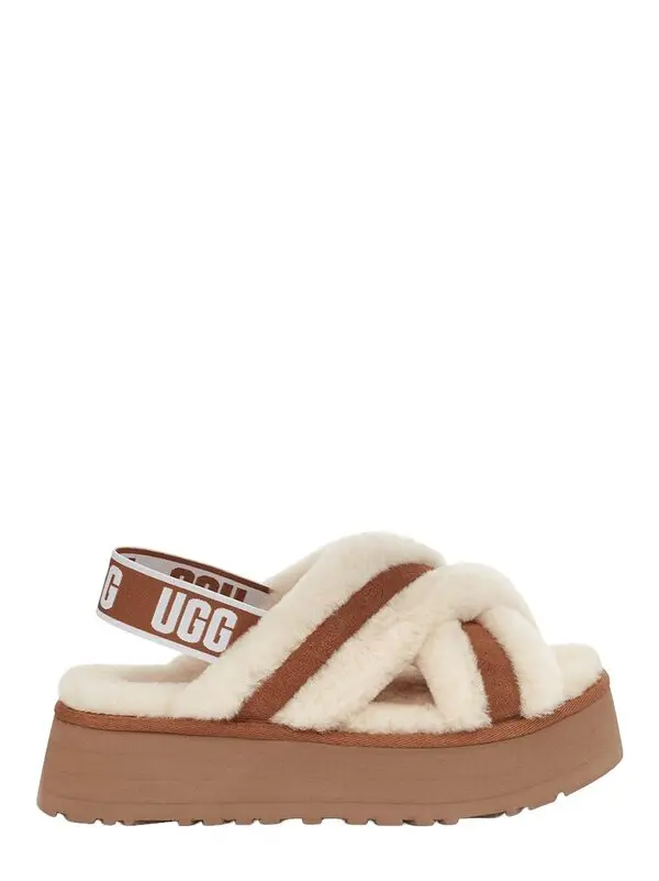 UGG Disco Cross Slide - Chestnut