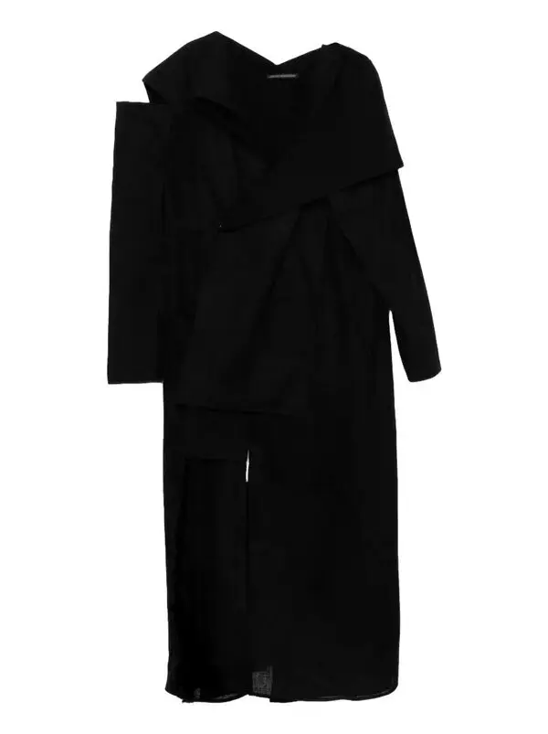 Yohji Yamamoto Fringed Jacket - Black