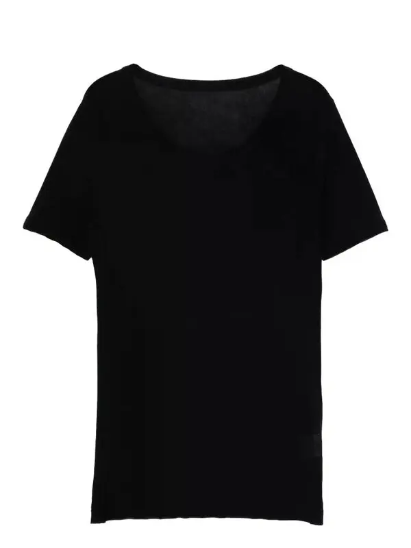 Yohji Yamamoto Cotton Jersey T-shirt - Black