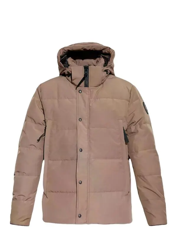 Canada Goose Padded Hooded Jacket - Neutrals