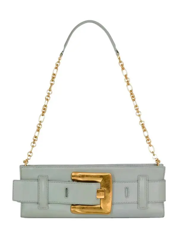 Balmain Anthem Shoulder Bag - Green