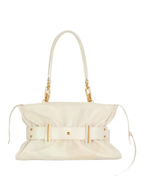 Balmain Anthem Shoulder Bag - Neutrals