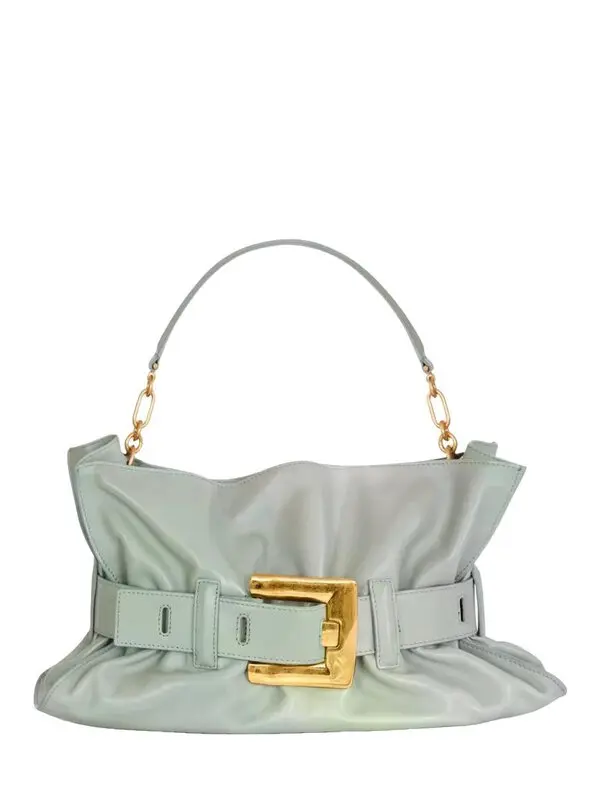 Balmain Medium Anthem Shoulder Bag - Green