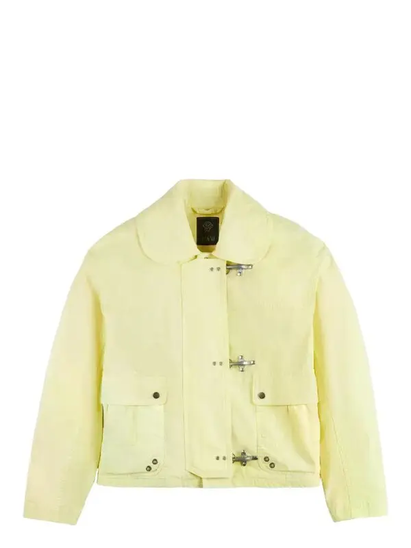 FAY Front-pockets Jacket - Yellow