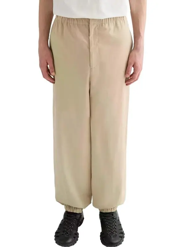 JIL SANDER Elasticated-hem Trousers - Neutrals