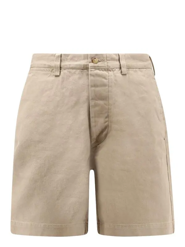 Polo Ralph Lauren Big Fit Cotton Bermuda Shorts - Beige