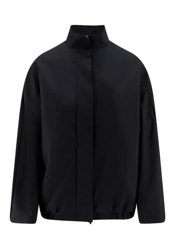 HEVO Porto Selvaggio Wool Blend Jacket - Black