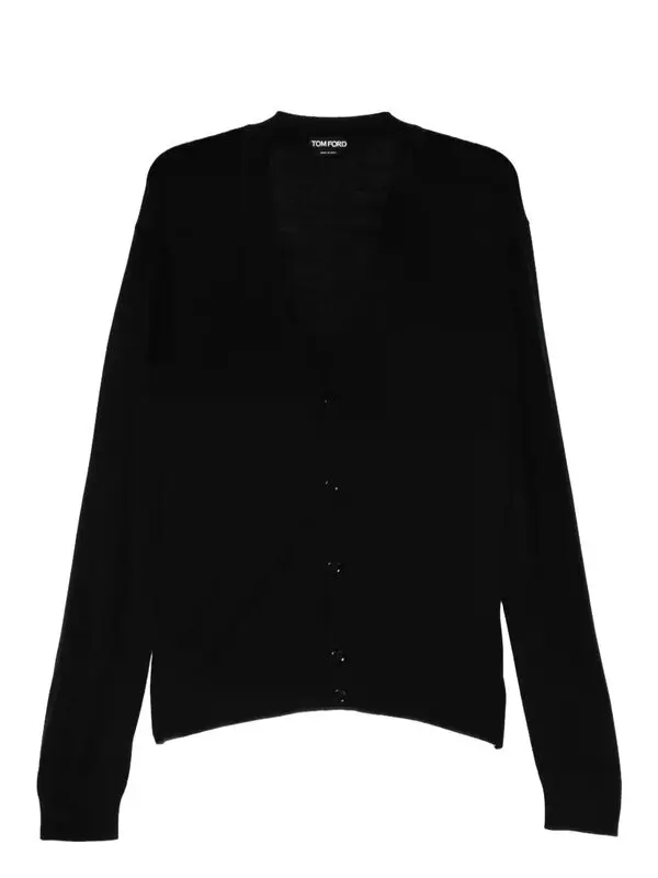 TOM FORD Wool Cardigan - Black