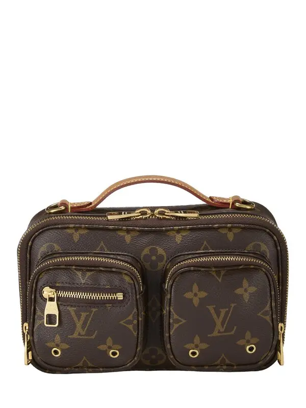 LOUIS VUITTON Monogram Utility Pocket Crossbody - Brown