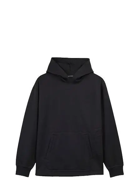 Adidas Y3 Loose Fit Hoodie - Black