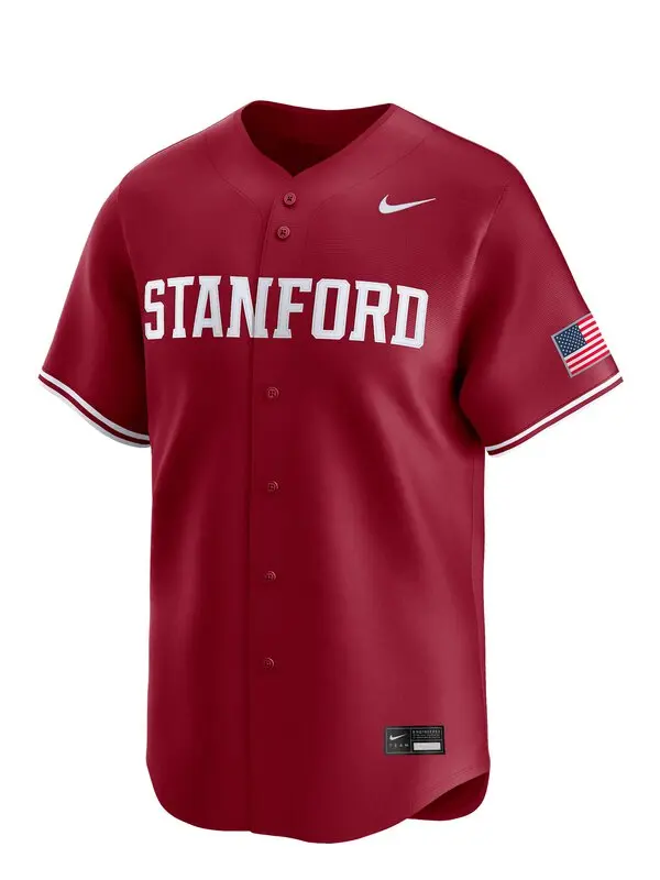 Nike Stanford College Limited Baseball Jersey - Red