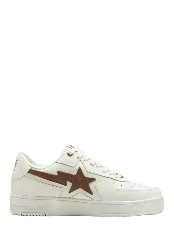 A BATHING APE Star-embellishment Sneakers - White