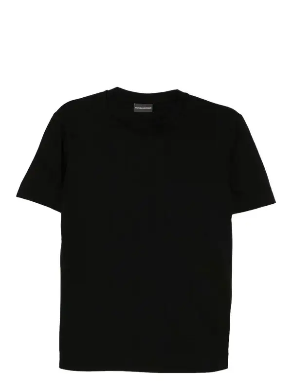 Emporio Armani Monogram T-shirt - Black