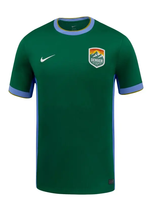 Nike Denver Fc Stadium Edition Dri-fit Replica Jersey - Green