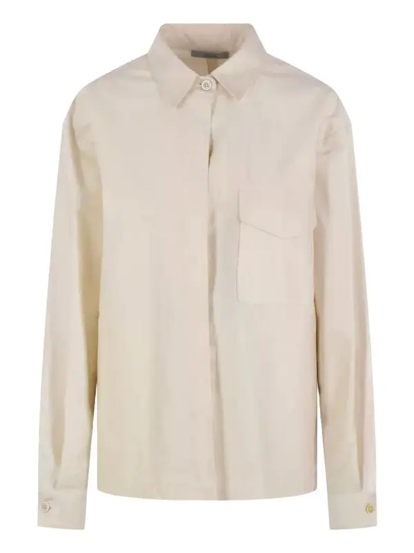 Dusan Buttoned Pocket Coat - Neutrals