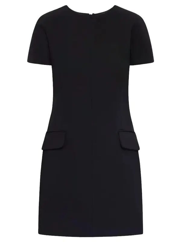 Sportmax Pocket Midi Dress - Black