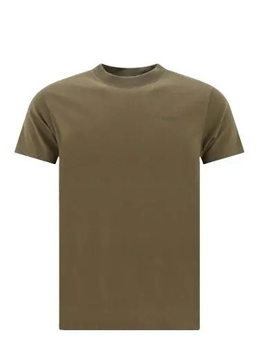 Off-White Diag Tab Slim Fit Army T-shirt - Green