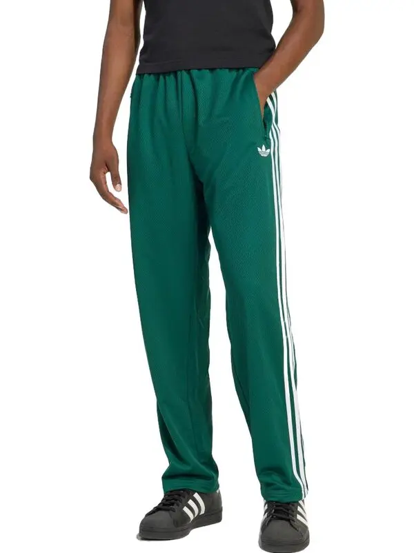 Adidas Firebird Adicolor Mesh Track Pants Green - Collegiate Green