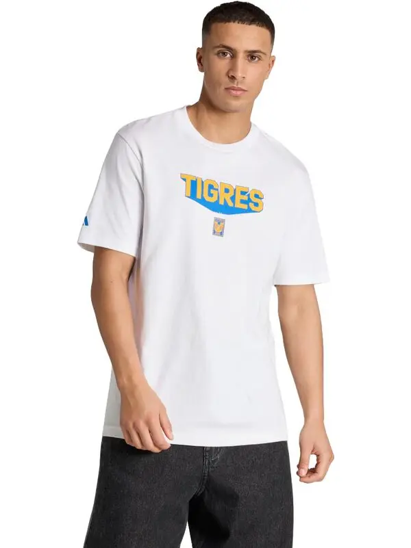 Adidas Tigres Seasonal Graphic Tee - White