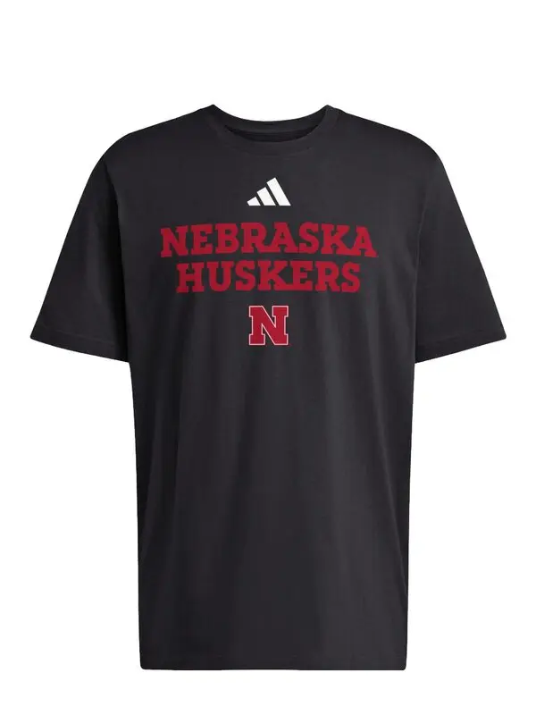 Adidas Apparel - Black / Nebraska