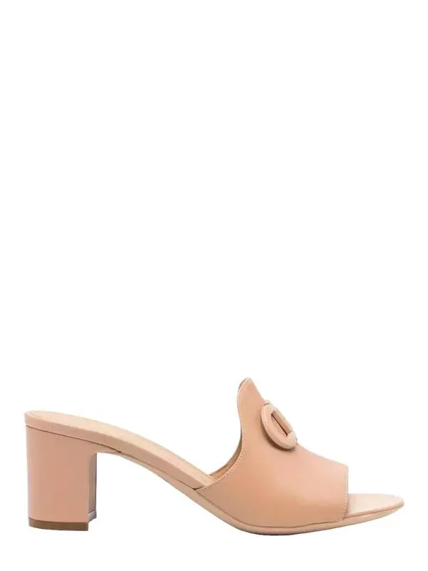 FERRAGAMO Rexy Open Toe Sandals - Neutrals