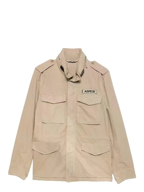 Aspesi Minifield Flap-pocket Jacket - Neutrals