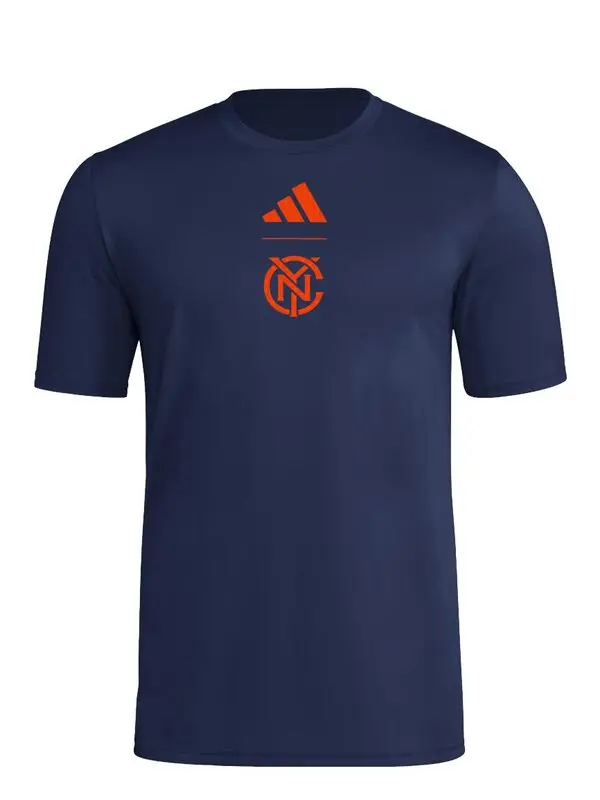 Adidas Nycfc Short Sleeve Pregame T-shirt Team Navy - Team Navy / Mls-ny2-sfa