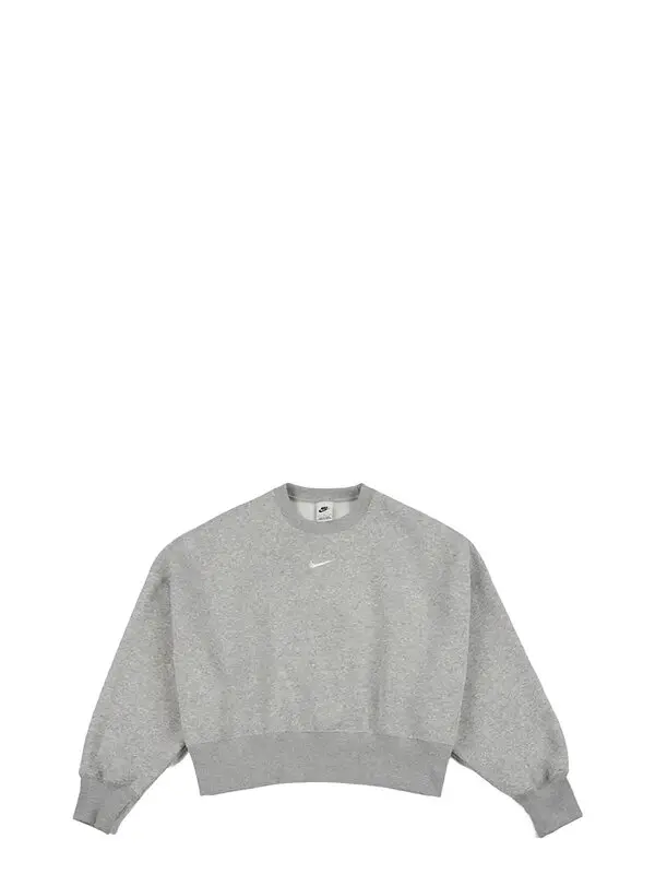 Nike Phoenix Cropped Sweatshirt - Grey