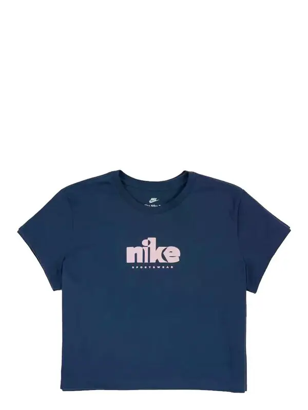 Nike Logo-print T-shirt - Blue
