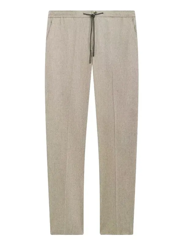 PT TORINO Drawstring Trousers - Neutrals