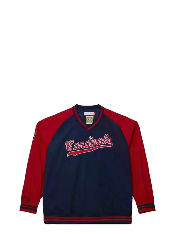 Mitchell & Ness V-neck Sweatshirt - Blue