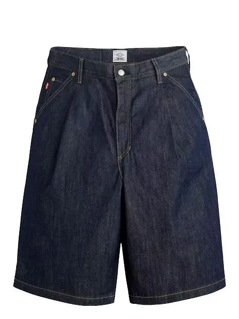 Nike Jordan X Levi's Baggy Denim Shorts - Indigo Wash Blue
