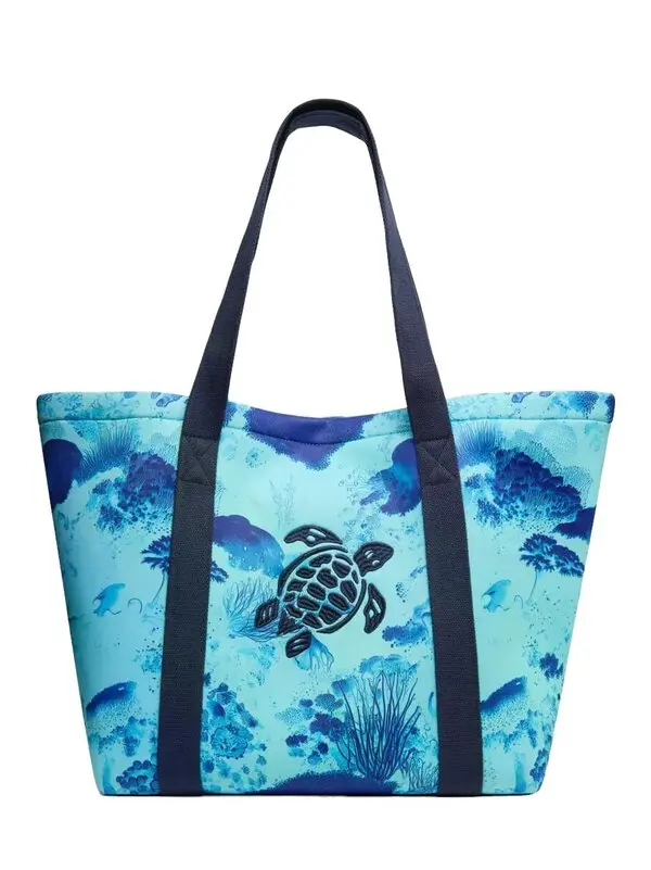 Vilebrequin Printed Beach Bag - Blue