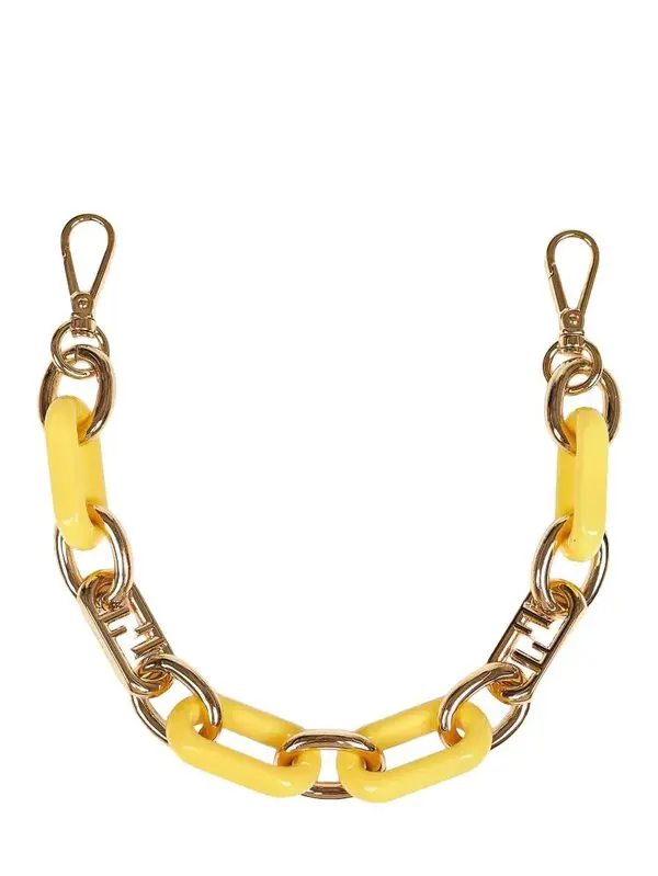 Fendi Chain Bag Strap - Yellow