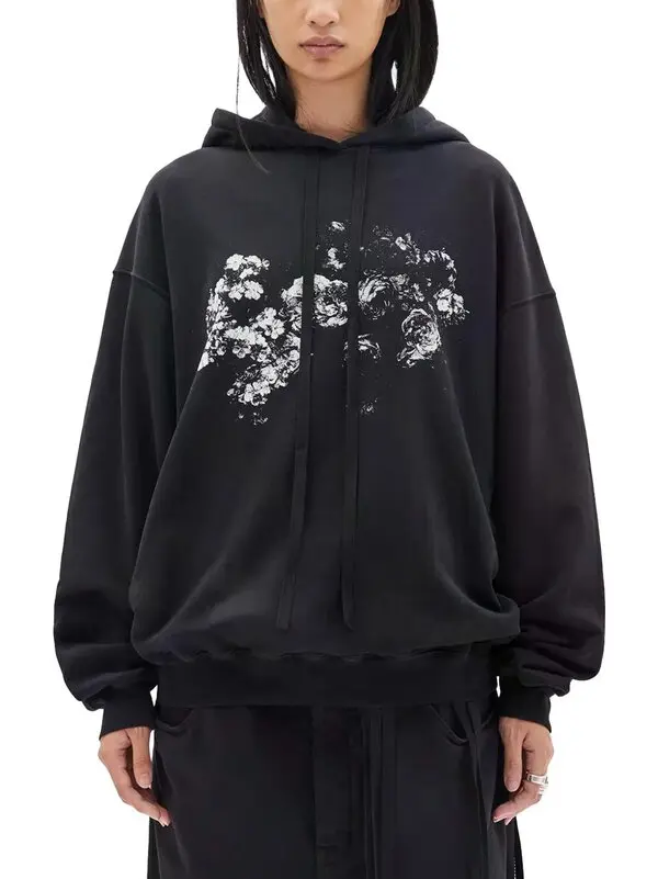 ANN DEMEULEMEESTER Cara Hoodie - Black