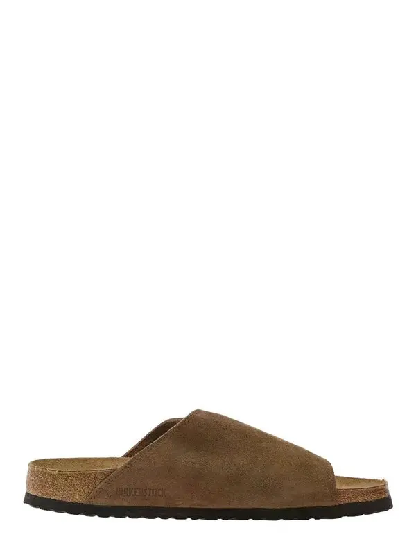 BIRKENSTOCK Solana Vl Suede Sandals - Brown