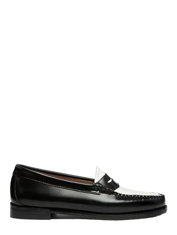 G.H.BASS Weejuns Leather Loafers - Black