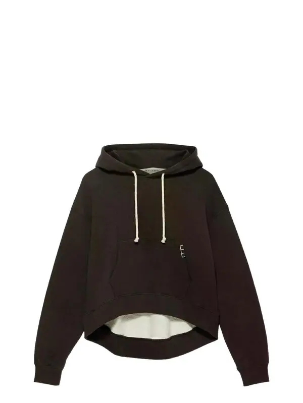 JW Anderson Hooded Pocket Hoodie - Brown