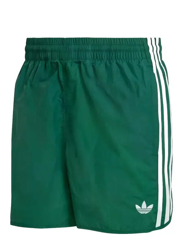Adidas Logo Detail Shorts - Green