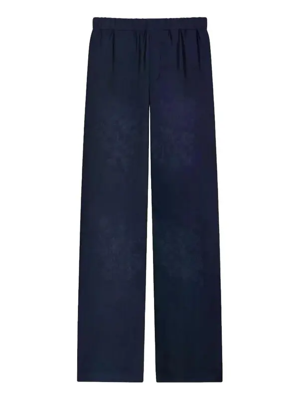Givenchy Floral Jacquard Trousers - Blue