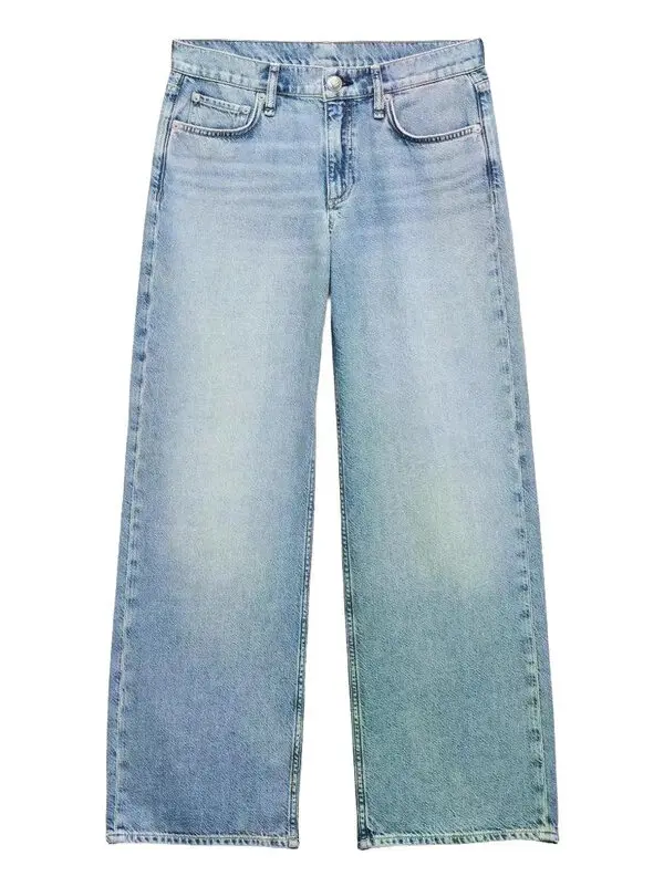 Rag & Bone Saige Straight-leg Jeans - Blue