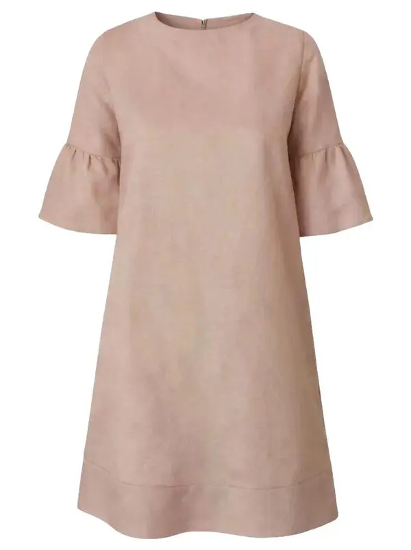 GRAN SASSO Ruffled Mini Dress - Pink