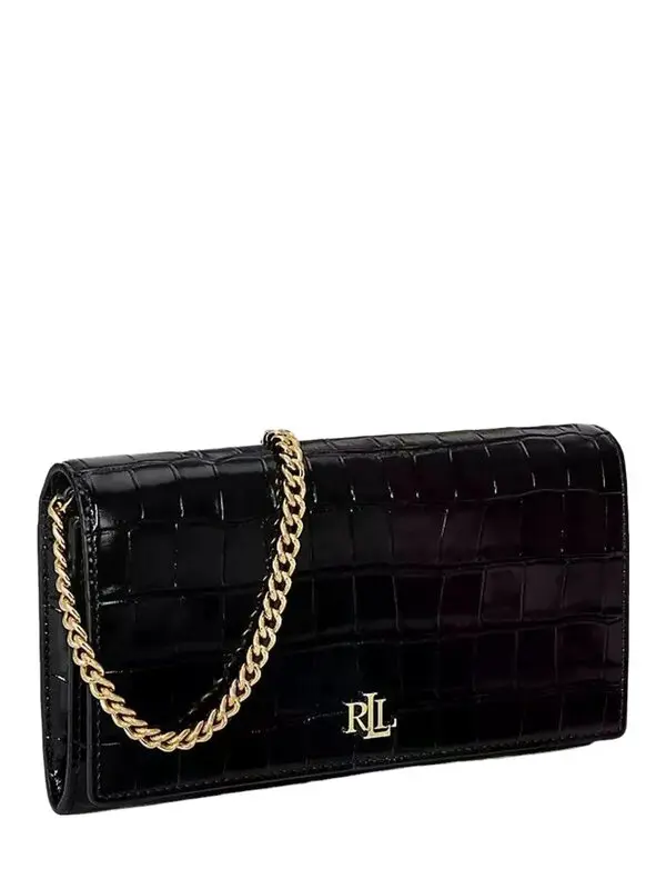 Ralph Lauren Adair Ii Chain-strap Cross-body Bag - Black