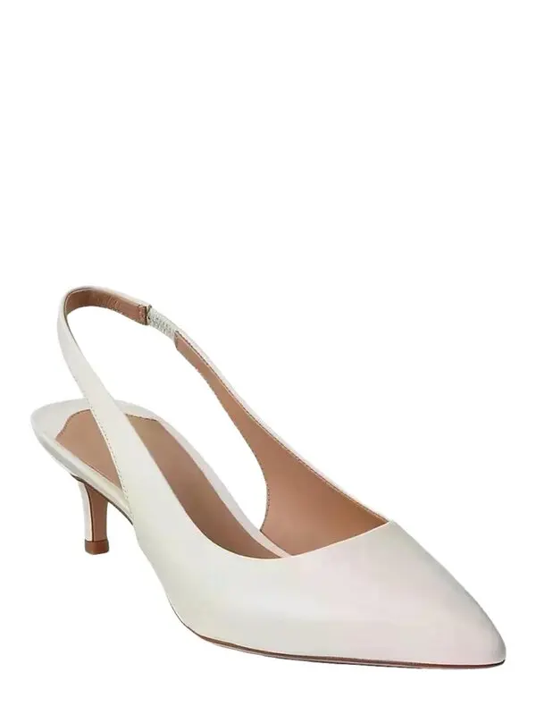 Ralph Lauren Lolah Ii Slingback Pumps - White