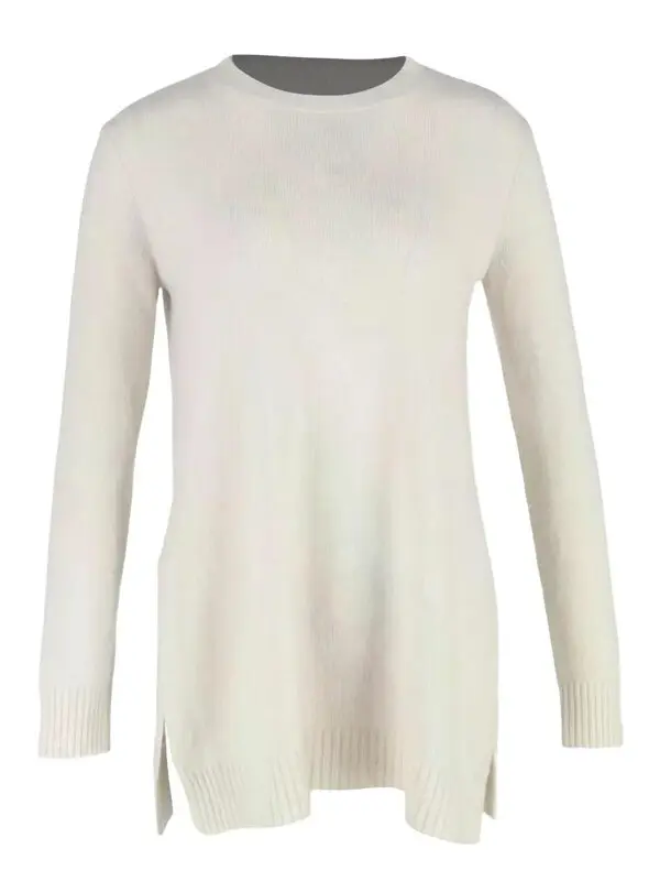 Max Mara Selina Oversized Wool Sweater - White